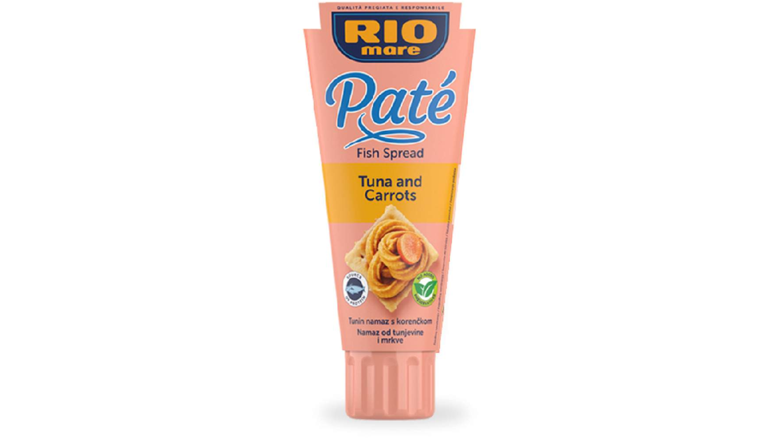 Namaz RIO MARE Pate tuna sa šargarepom 100g - Cenoteka