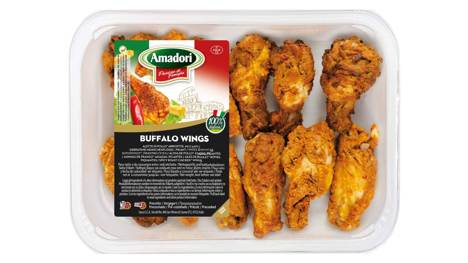 Pileća krilca AMADORI Buffalo 300g - Cenoteka