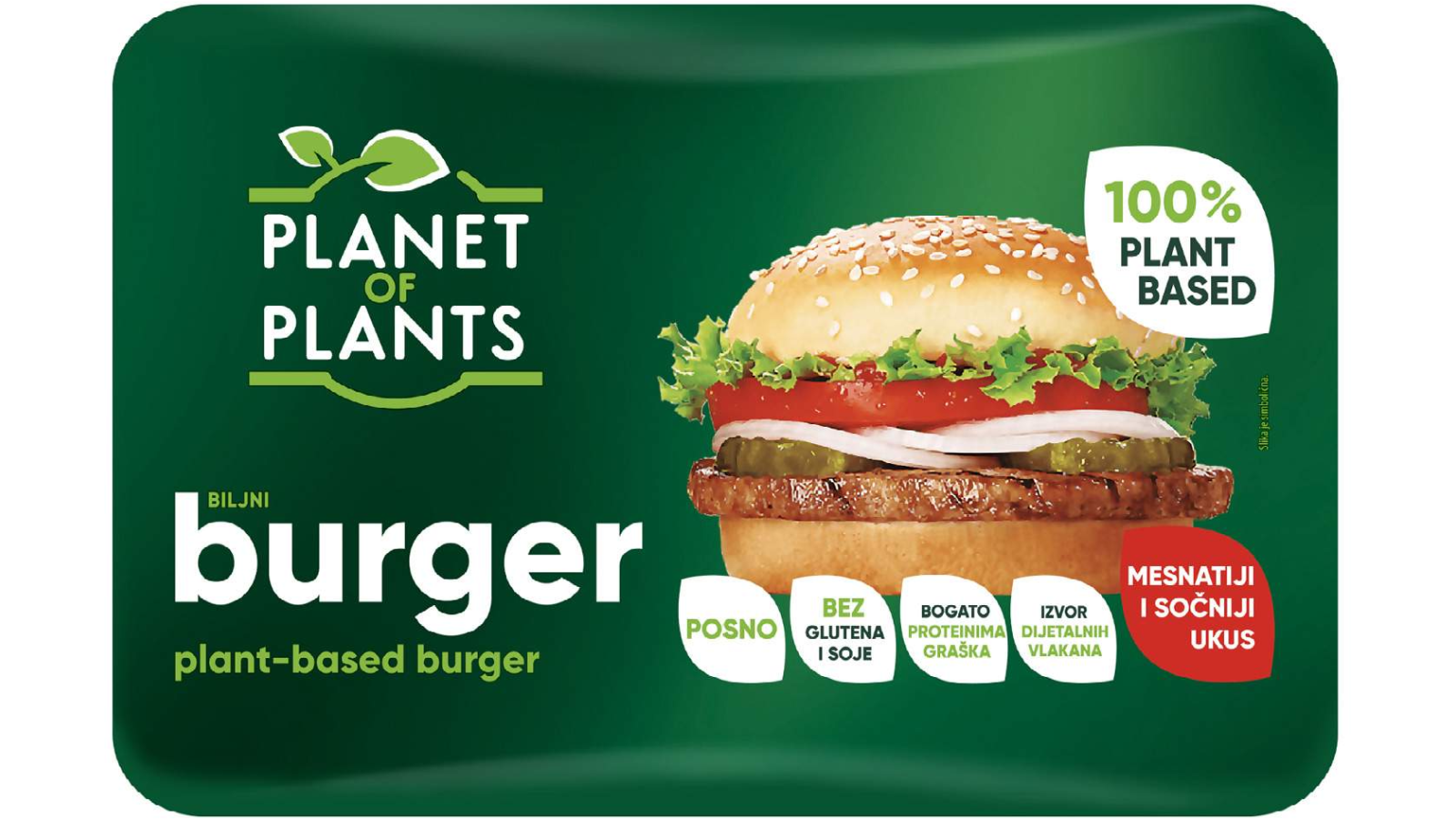 PLANET OF PLANTS biljni burger 230g - Cenoteka