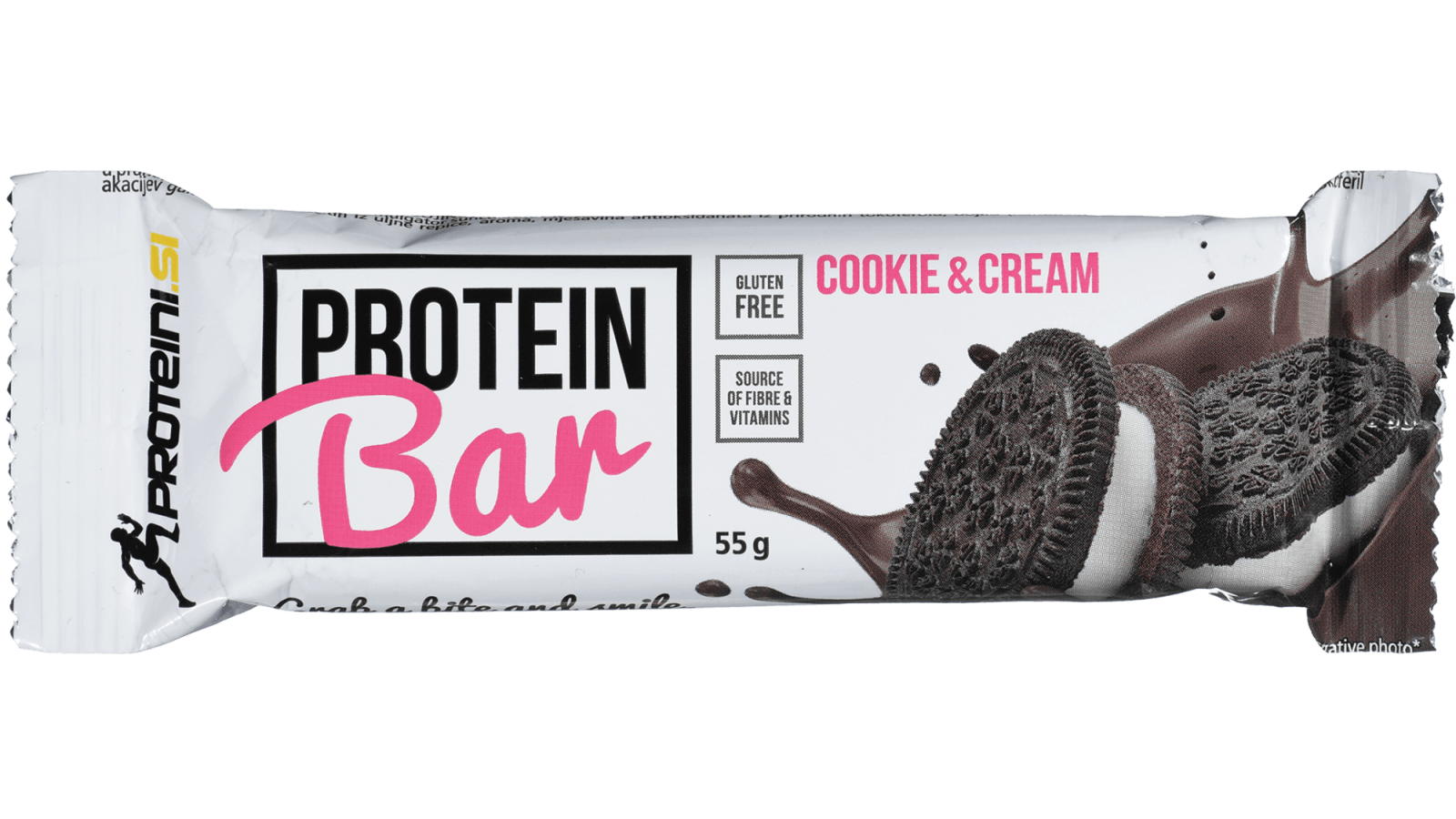 PROTEINI.SI proteinski bar cookie&cream 55g - Cenoteka
