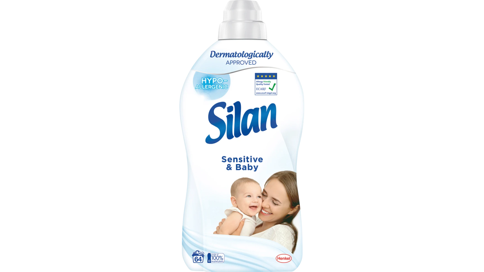 SILAN Omekšivač Sensitive & baby 64 pranja (1,408l) - Cenoteka