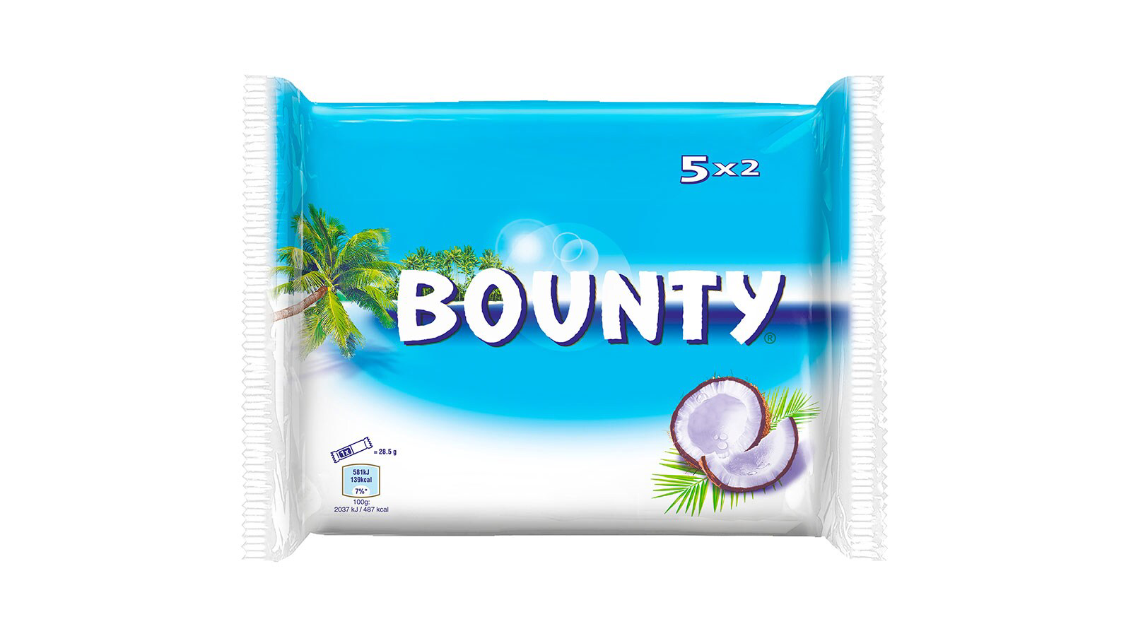 Čokoladica BOUNTY multipack 5x57g - Cenoteka
