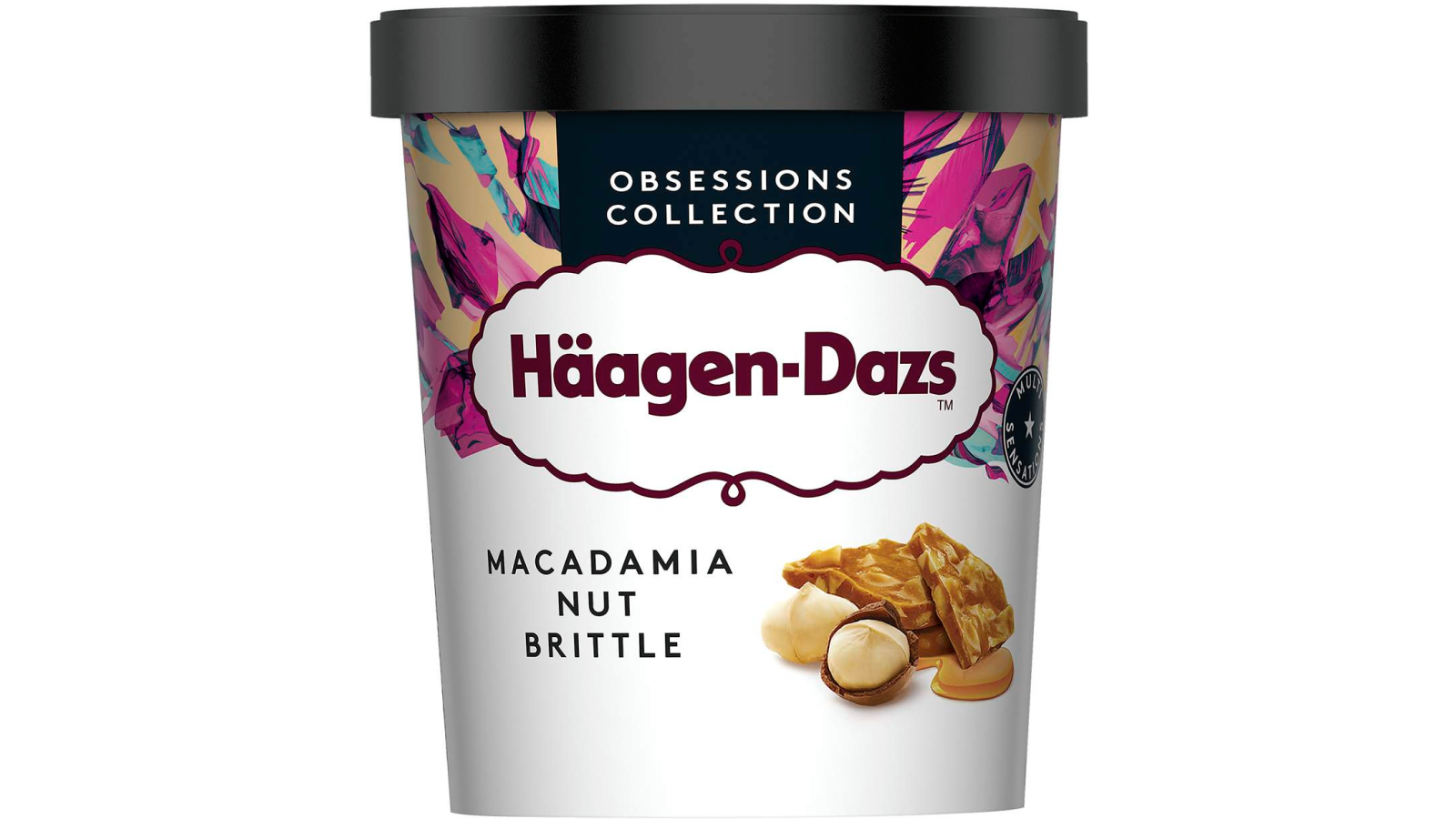 Sladoled HAAGEN DAZS macadamia nut brittle 460ml - Cenoteka