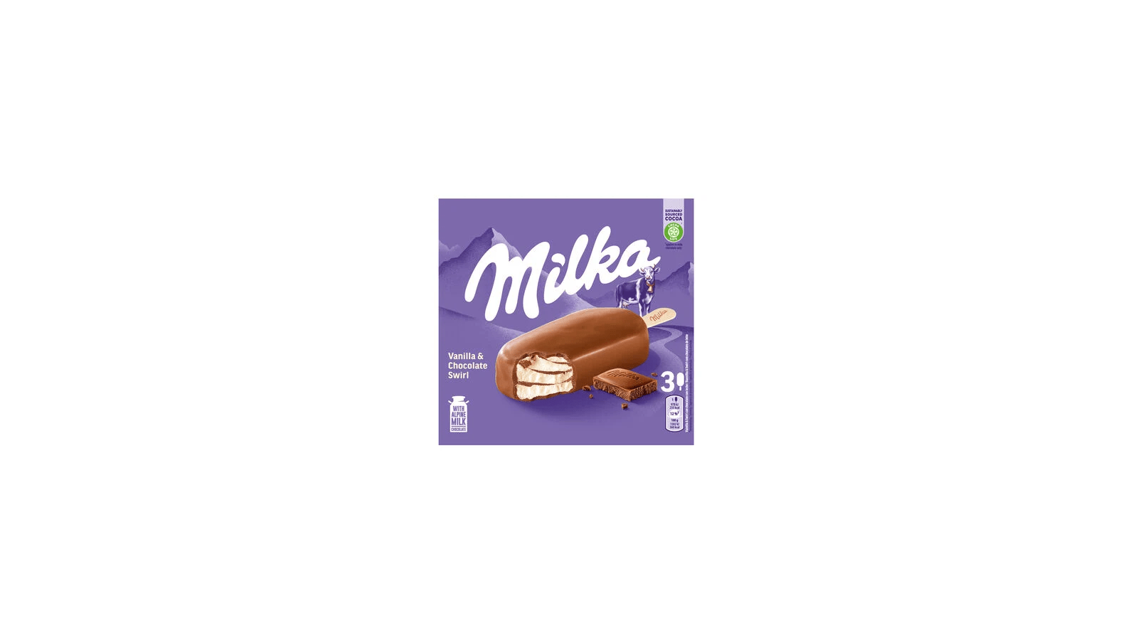 Sladoled MILKA štapić multipack 3x90ml - Cenoteka