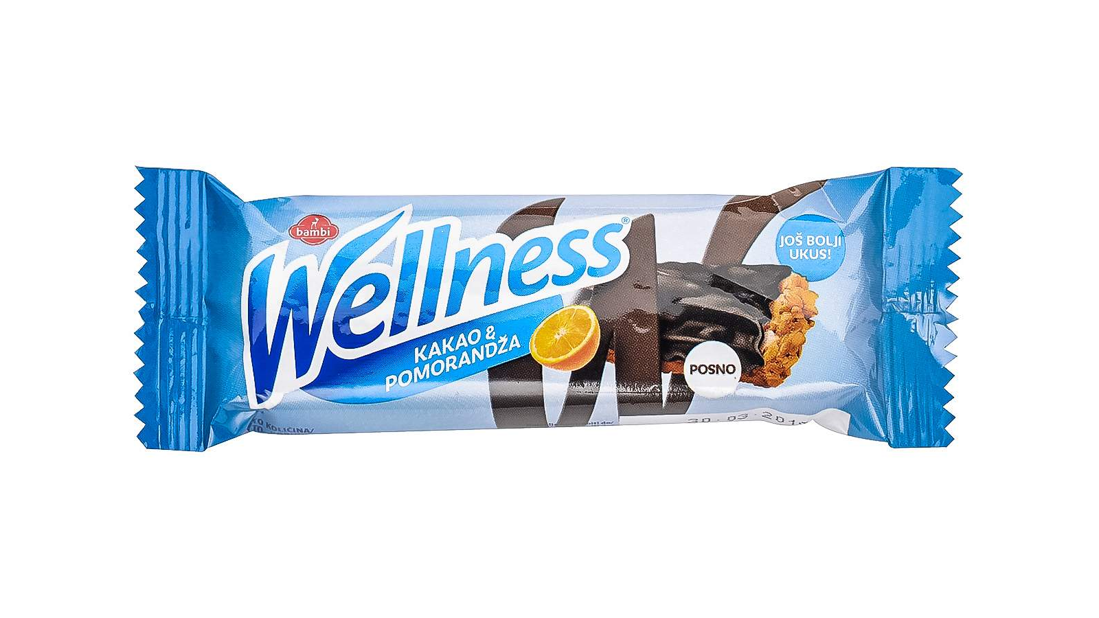 Štanglica BAMBI Wellness kakao & pomorandža 30g - Cene i Akcije