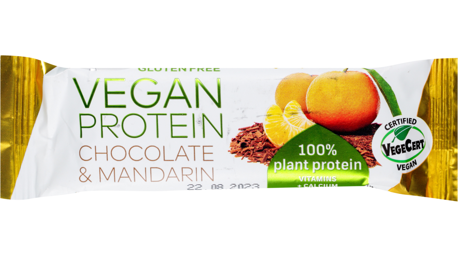 TEKMAR protein bar vegan mandarina čokolada 40g - Cenoteka