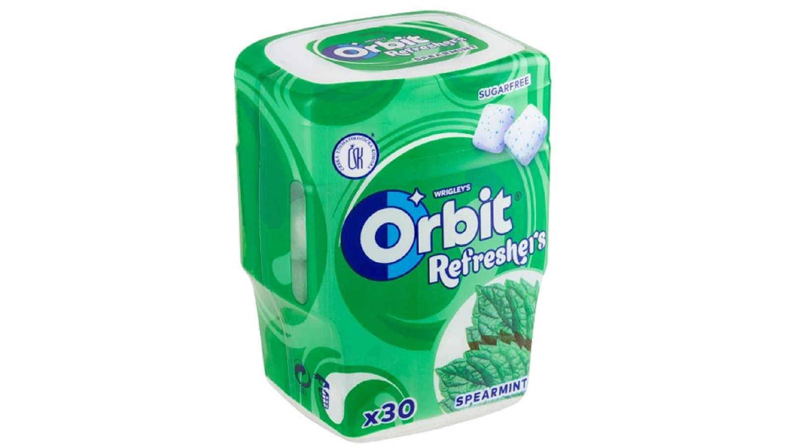 Žvake ORBIT spearmint refreshers 67g - Cenoteka