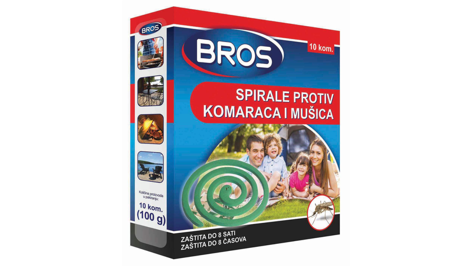 BROS spirale protiv komaraca 10kom - Cenoteka