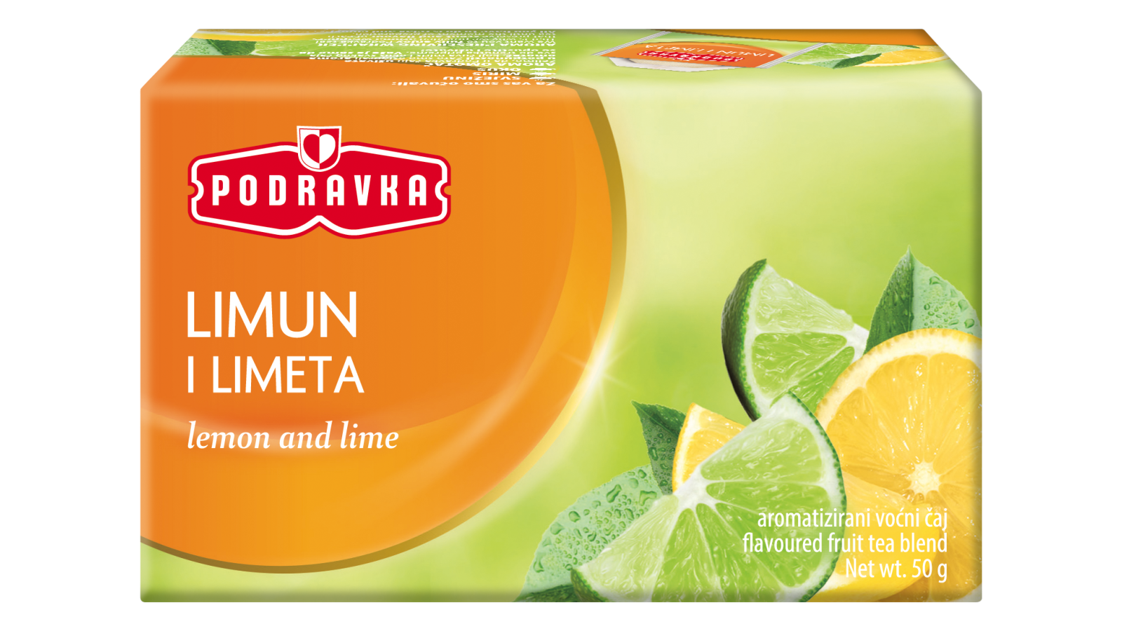 PODRAVKA čaj limun limeta 50g - Cenoteka