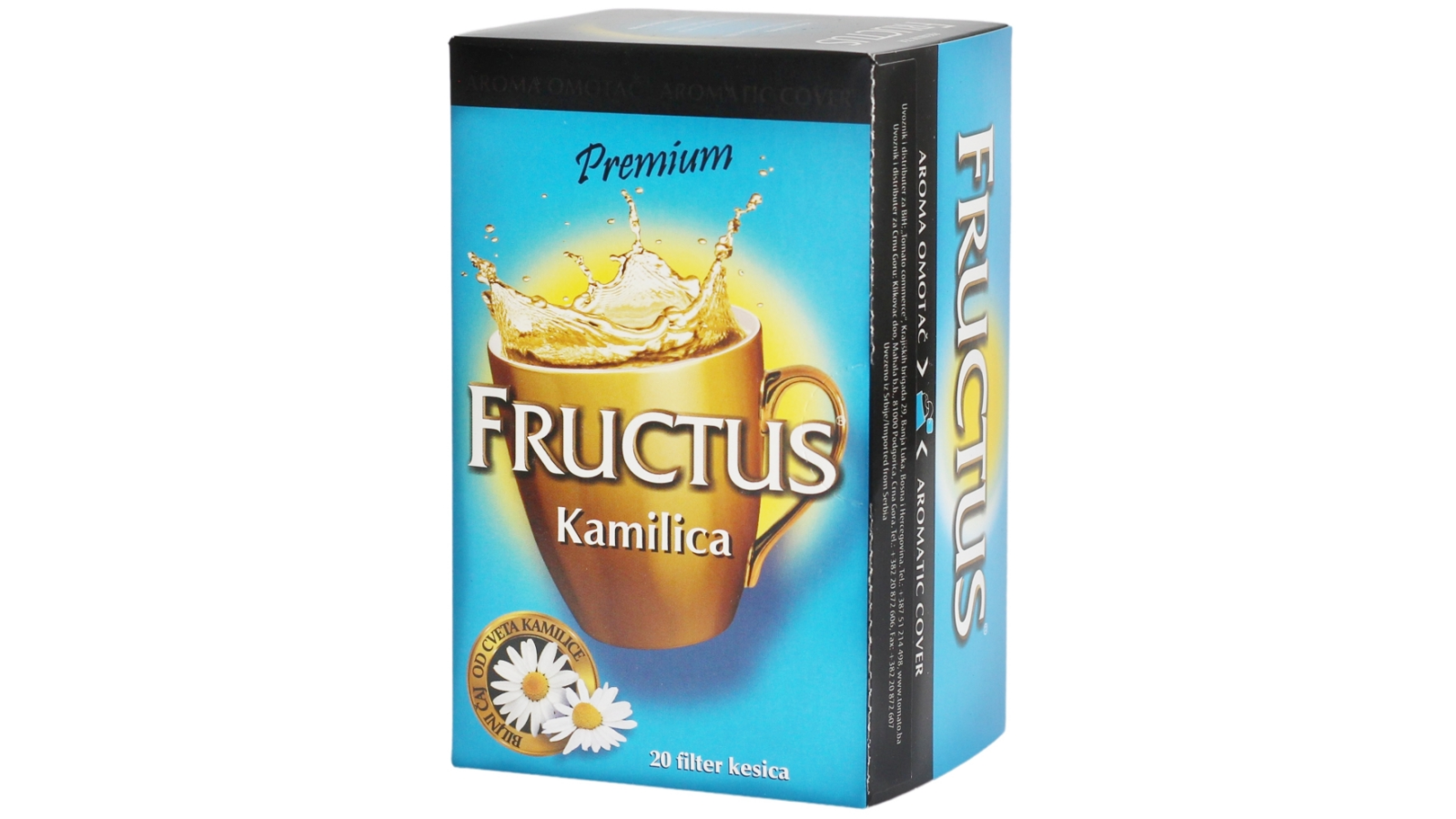 FRUCTUS čaj premium kamilica 20g - Cenoteka