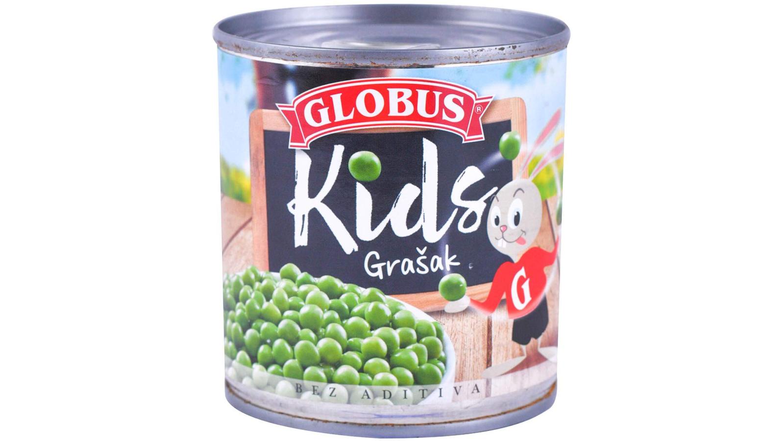 Grašak GLOBUS ekstra fini kids 200g - Cenoteka
