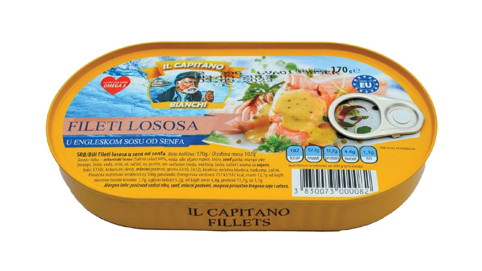 IL CAPITANO filet lososa u sosu od senfa 170g - Cene i Akcije
