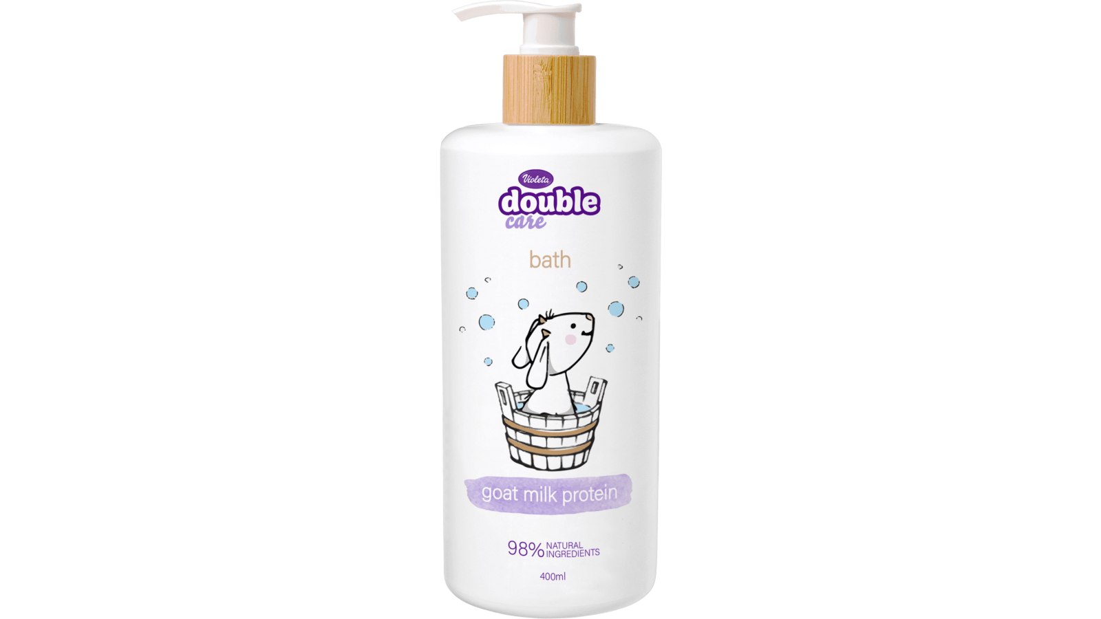 Kupka VIOLETA baby double care 400ml - Cenoteka