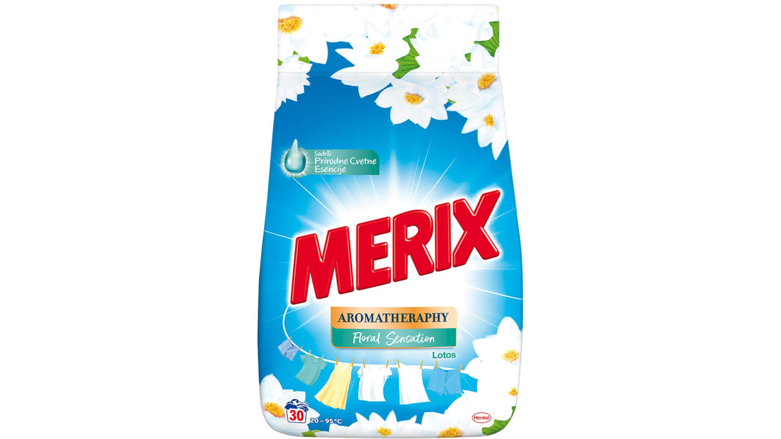 MERIX lotus 30 pranja (2,7kg) - Cenoteka