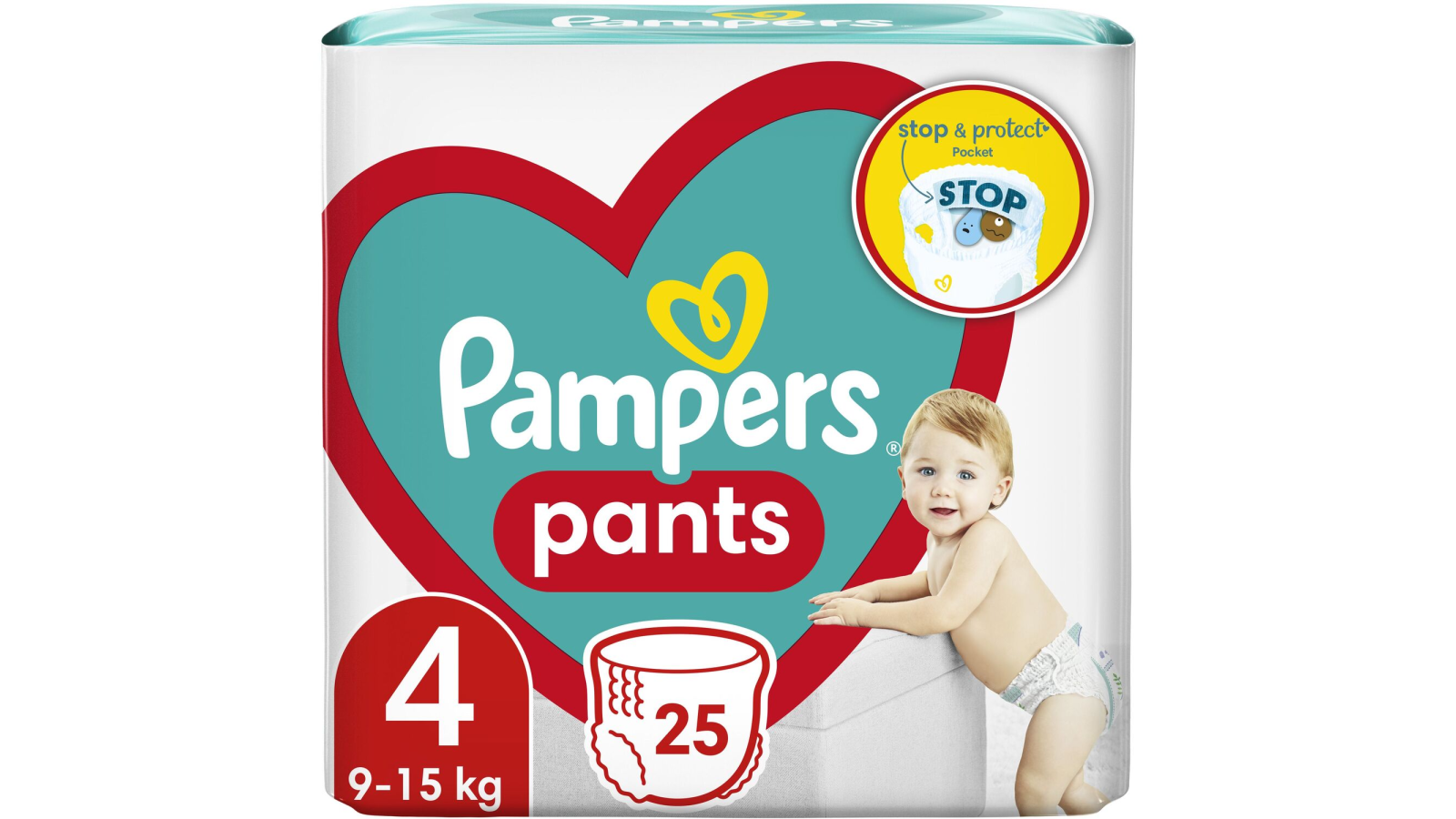 PAMPERS pelene pants 4 25kom - Cenoteka
