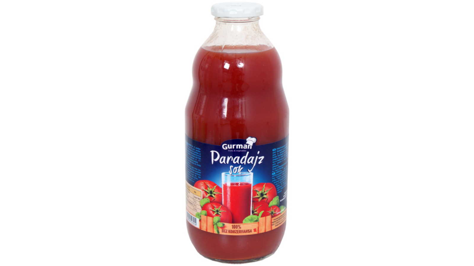 Paradajz sok GURMAN blagi 1l - Cenoteka