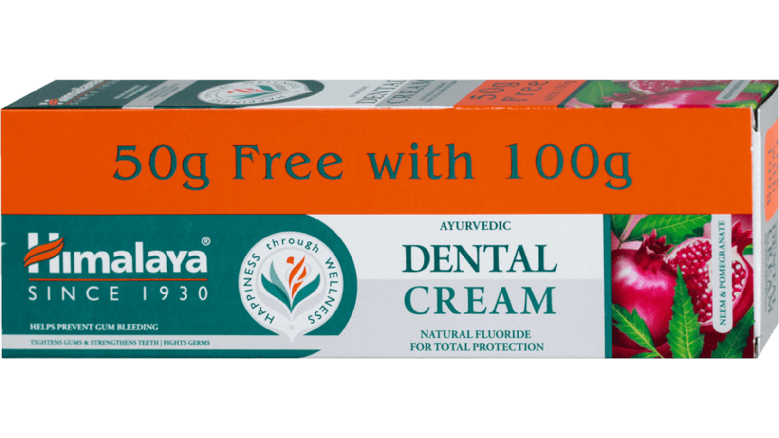 Pasta za zube HIMALAYA dental cream 100g + 50g gratis - Cenoteka