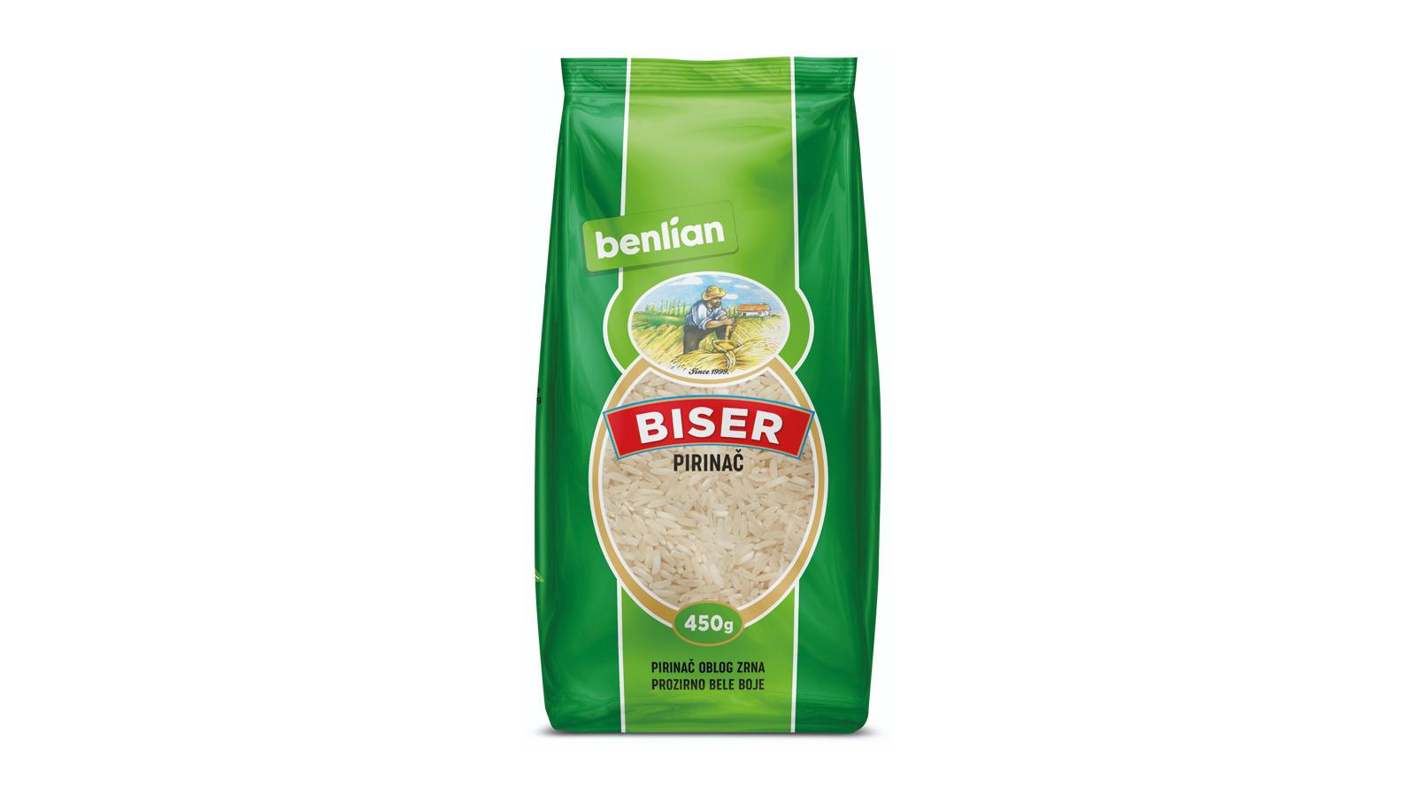 Pirinač BENLIAN Biser 450g - Cenoteka