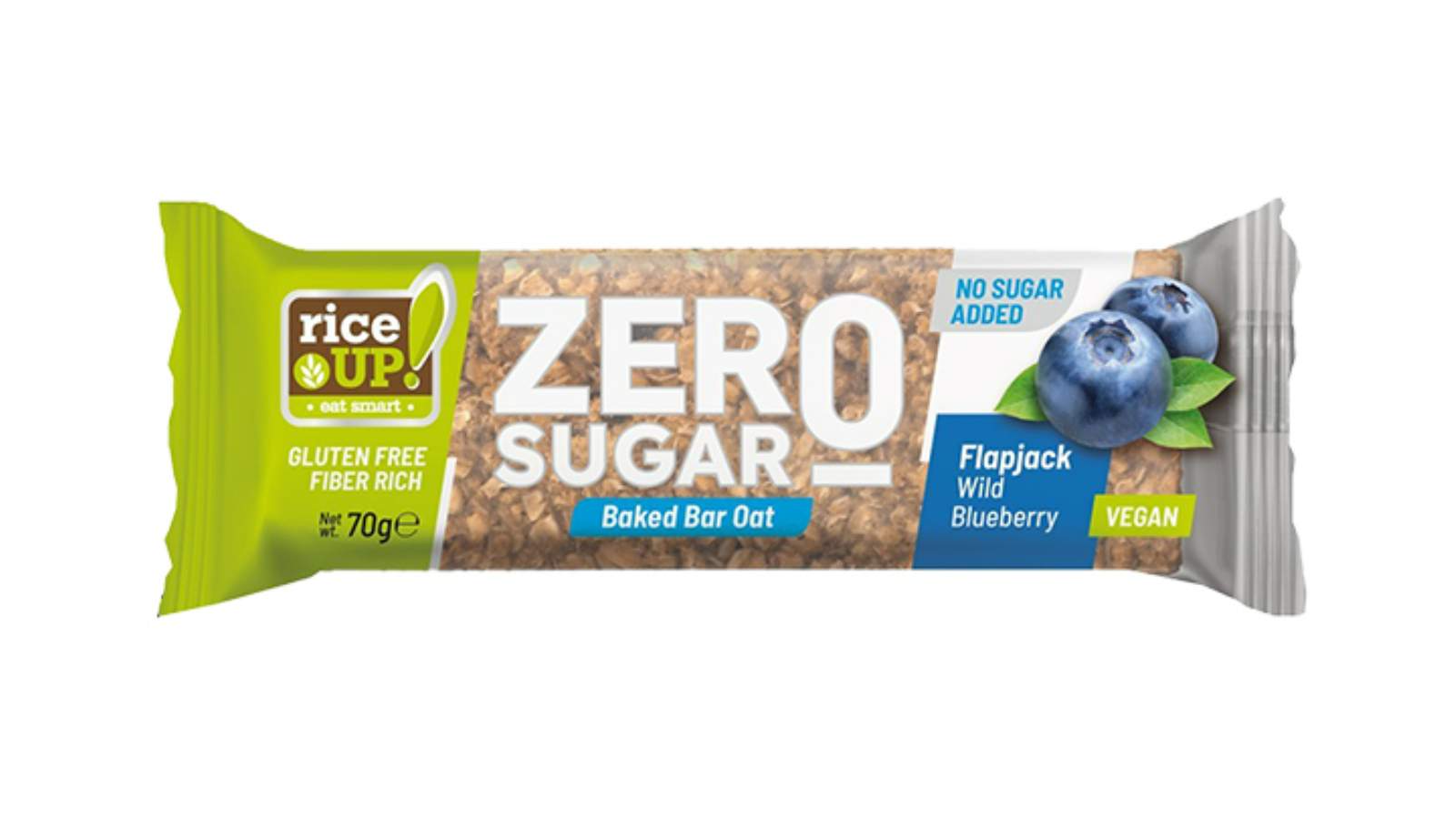 Pločica RICE UP borovnica zero 70g - Cenoteka