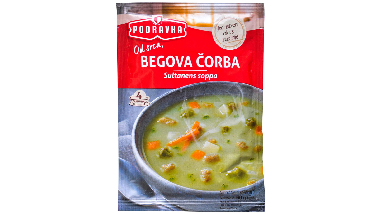 Čorba PODRAVKA Begova 60g - Cenoteka