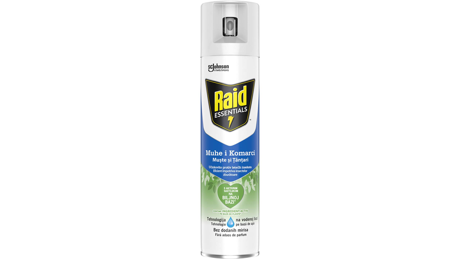 RAID sprej protiv muva i komaraca 400ml - Cenoteka
