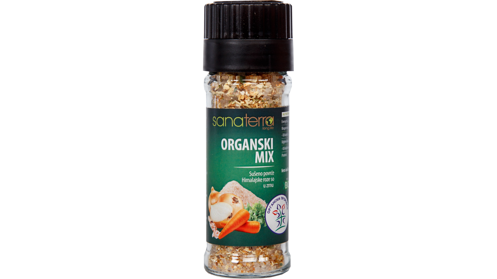 SANATERRA organski mix začina 80g - Cene i Akcije