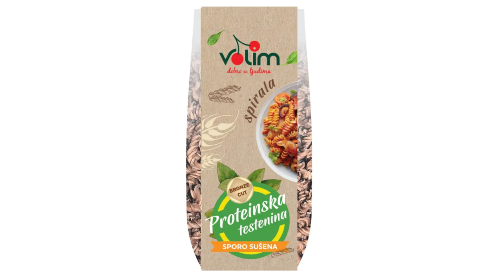 Proteinska testenina spirala VOLIM 250g - Cenoteka