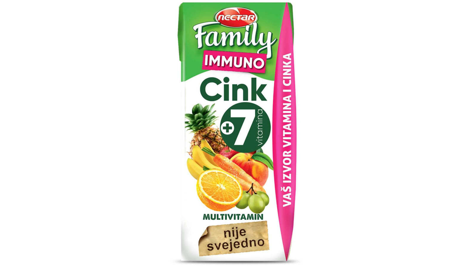 Voćni sok NECTAR Family immuno multivitamin 200ml - Cenoteka