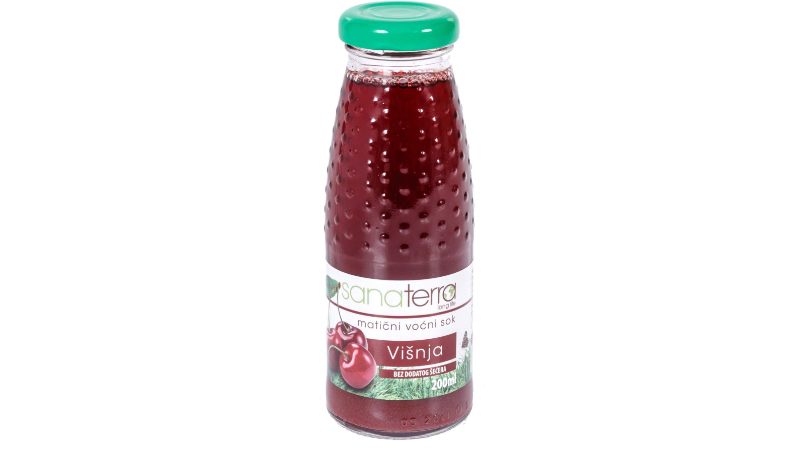 Voćni sok SANATERRA višnja 200ml - Cenoteka