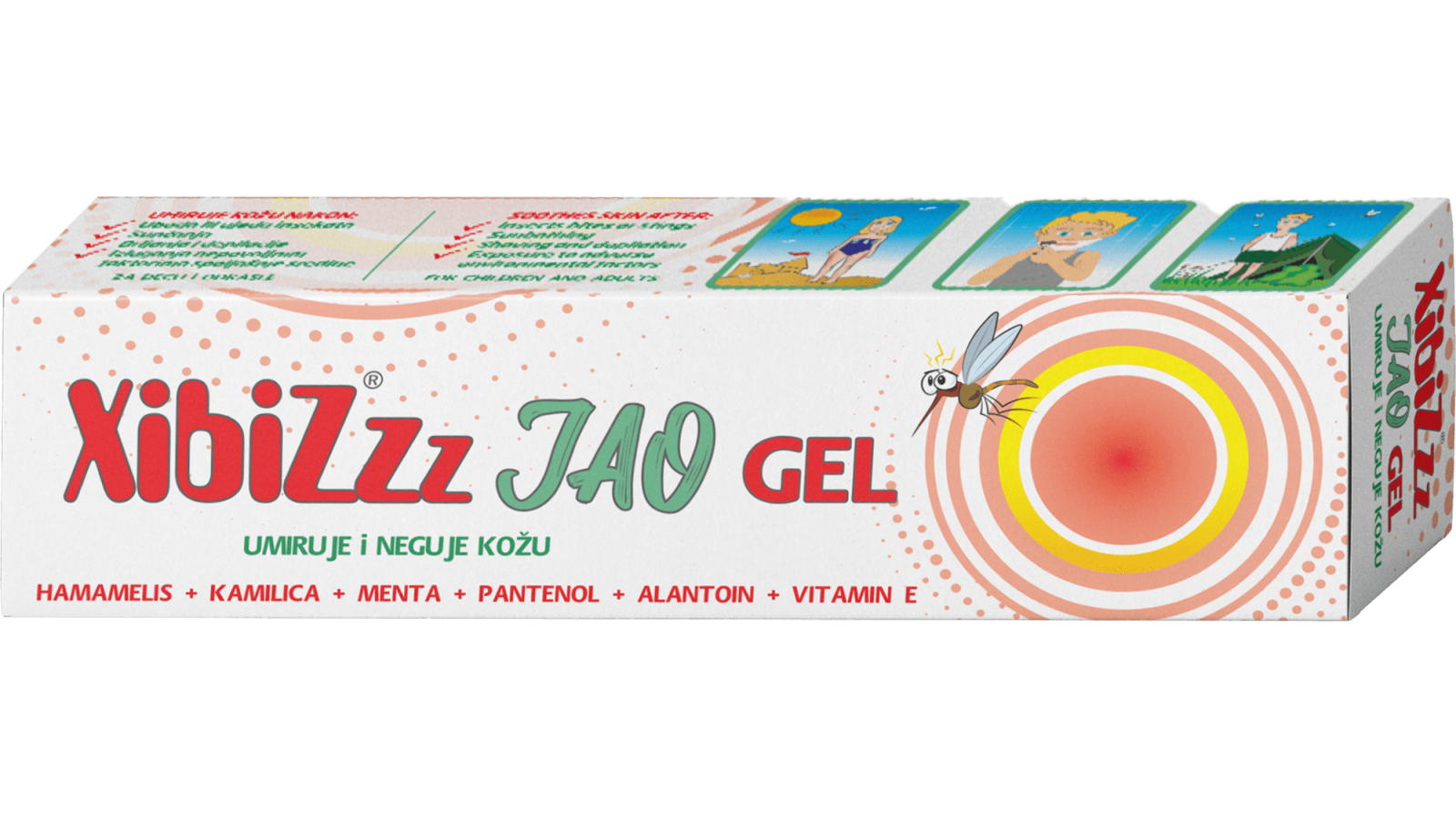 XIBIZ Jao gel nakon uboda komarca 40ml - Cenoteka