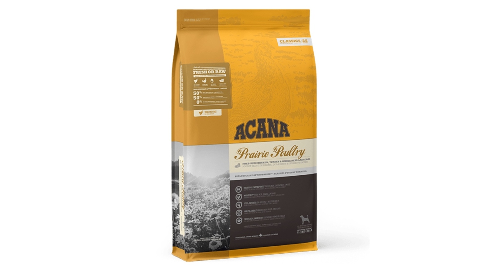 ACANA hrana za pse prairie poultry 11,4kg - Cenoteka