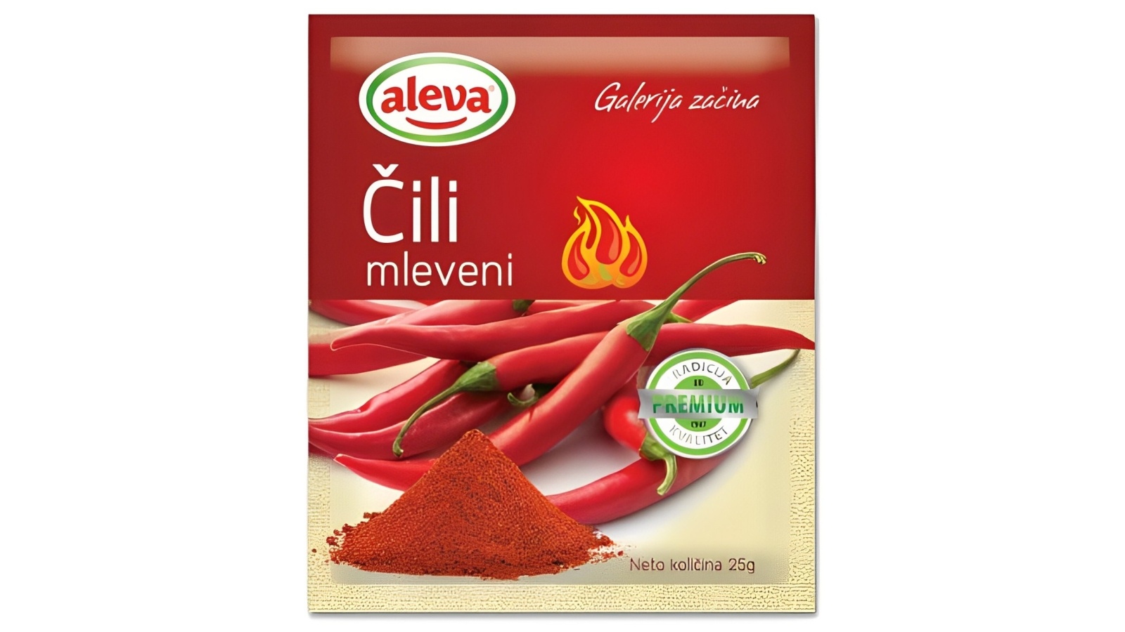 ALEVA čili mleveni 25g - Cenoteka