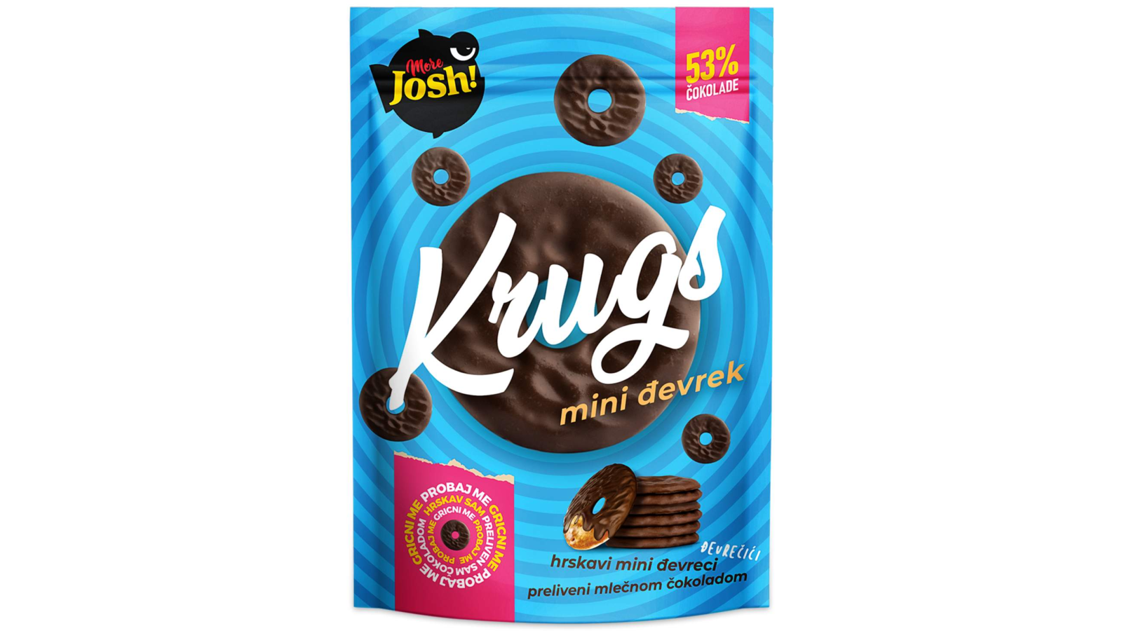 Perece JOSH bambi krugs mini đevrek 75g - Cenoteka