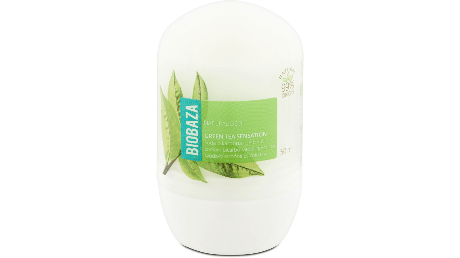 Roll-on BIOBAZA Green sensation 50ml - Cenoteka