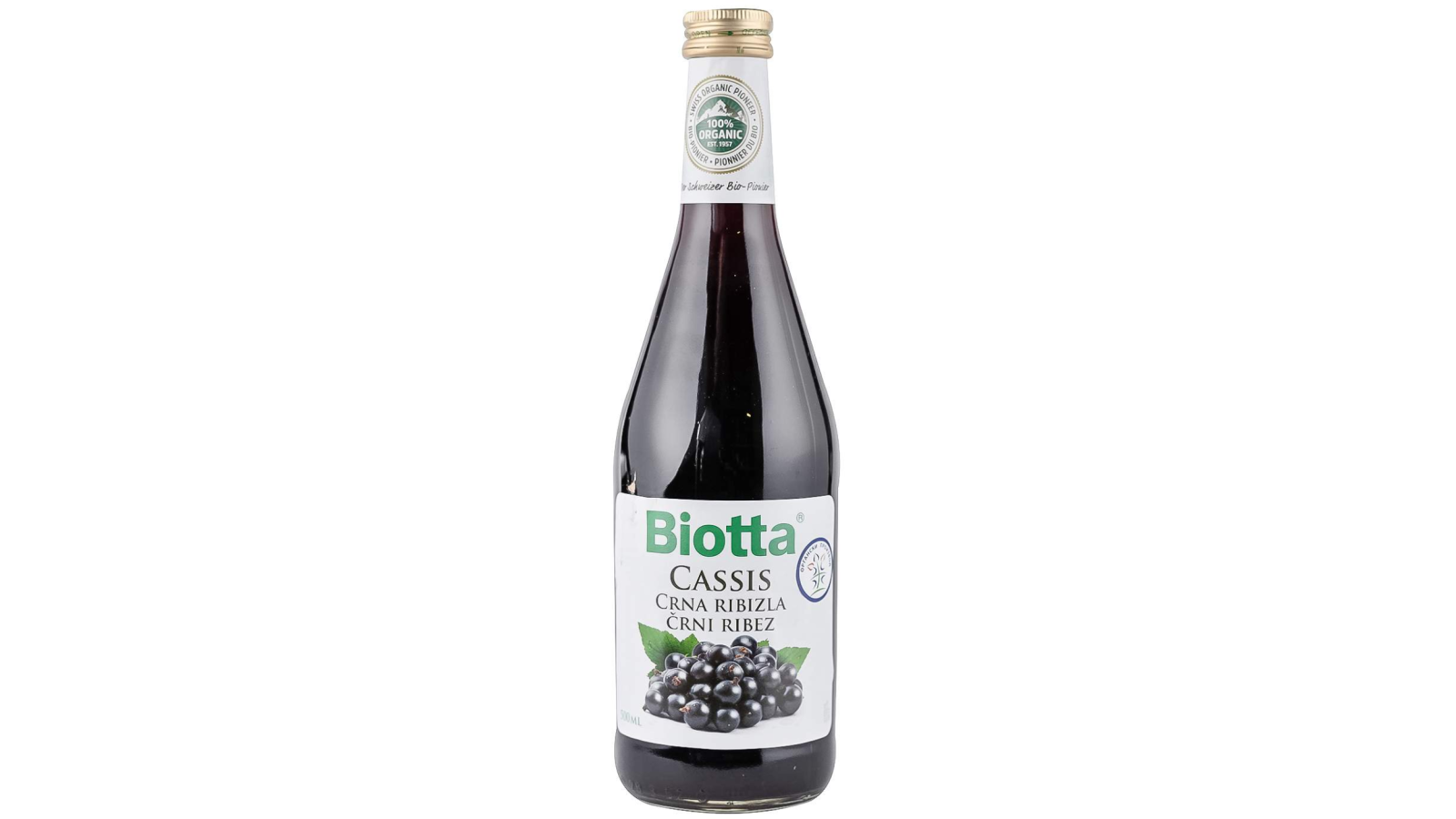 BIOTTA organski sok ribizla 500ml - Cenoteka