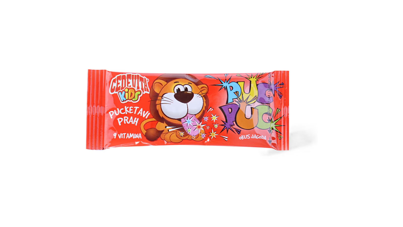 Bombone CEDEVITA kids puc puc jagoda 5g - Cenoteka
