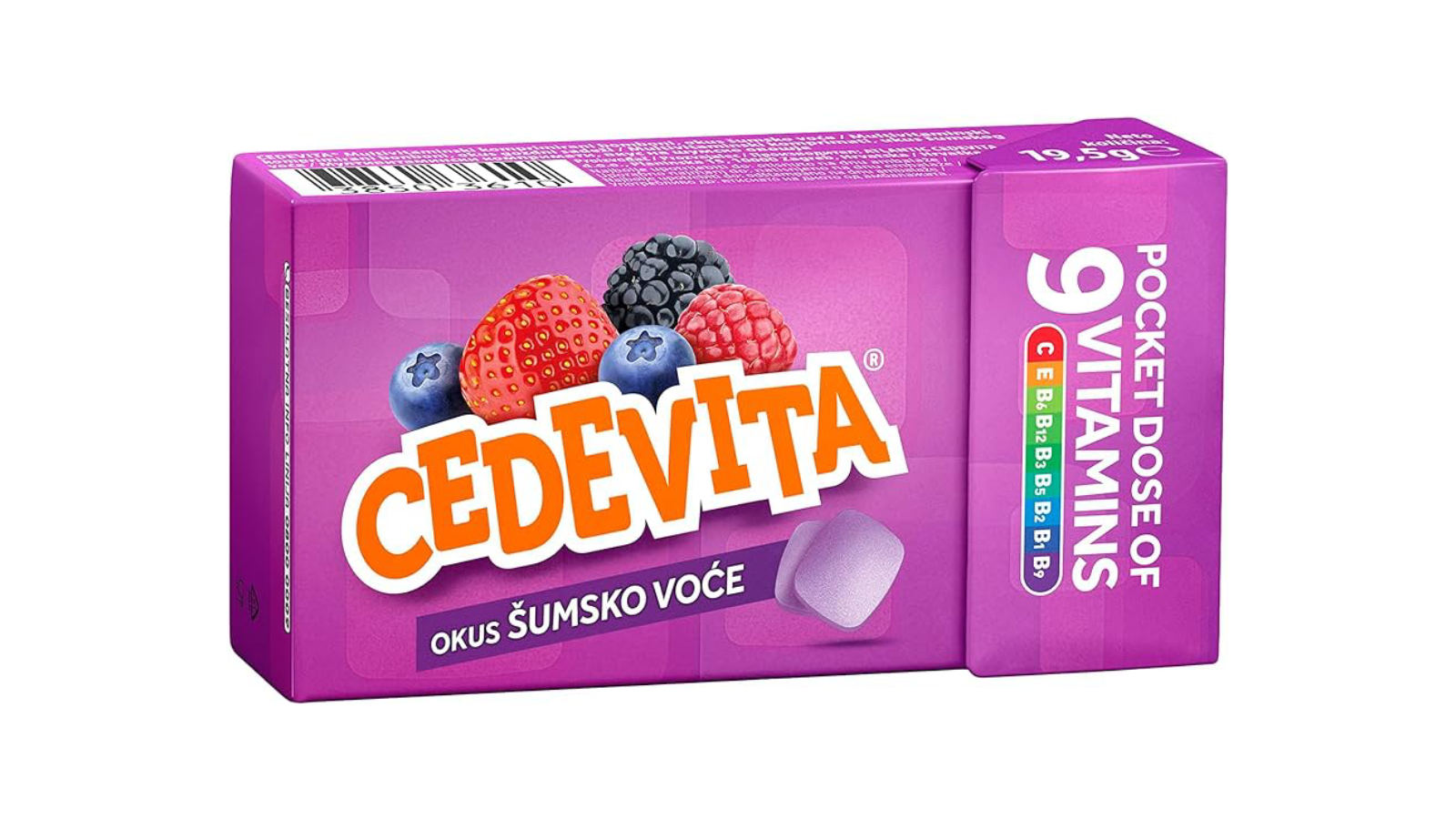 Bombone CEDEVITA šumsko voće 18g - Cenoteka