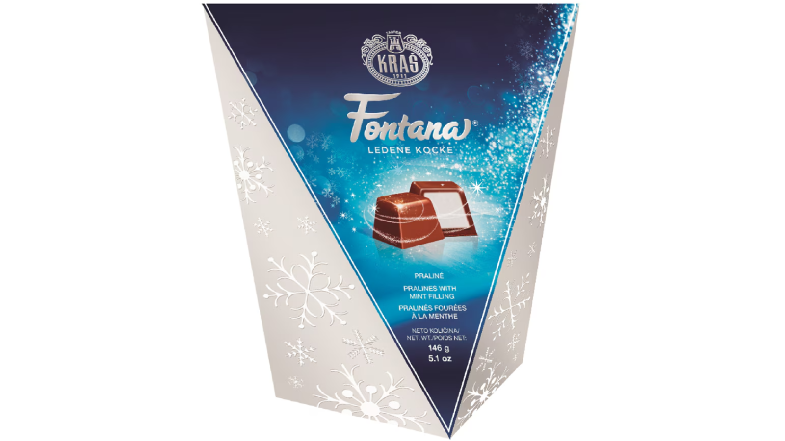 Bombonjera KRAŠ Fontana ledene kocke 146g - Cenoteka