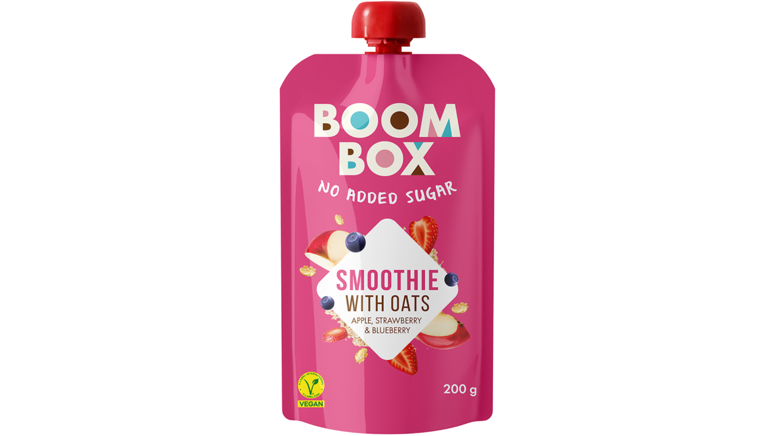 BOOM BOX smoothe jabuka jagoda borovnica 200g - Cenoteka