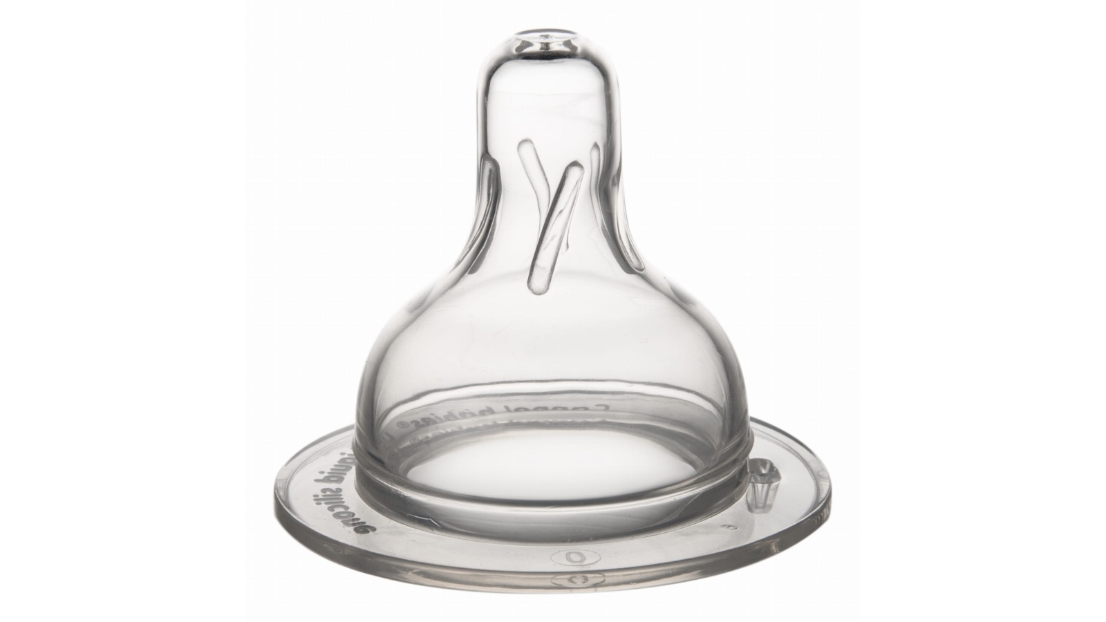 CANPOL BABIES Wide Neck silikonska cucla (0m+) 2kom - Cenoteka