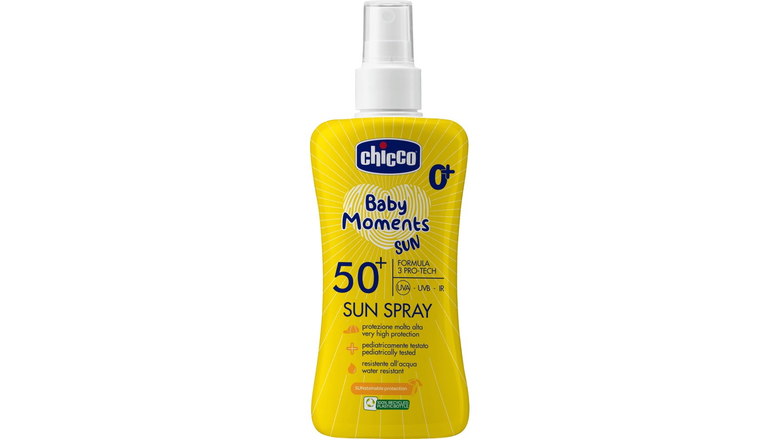 Sprej za sunčanje CHICCO Baby moments sun SPF50 150ml - Cenoteka