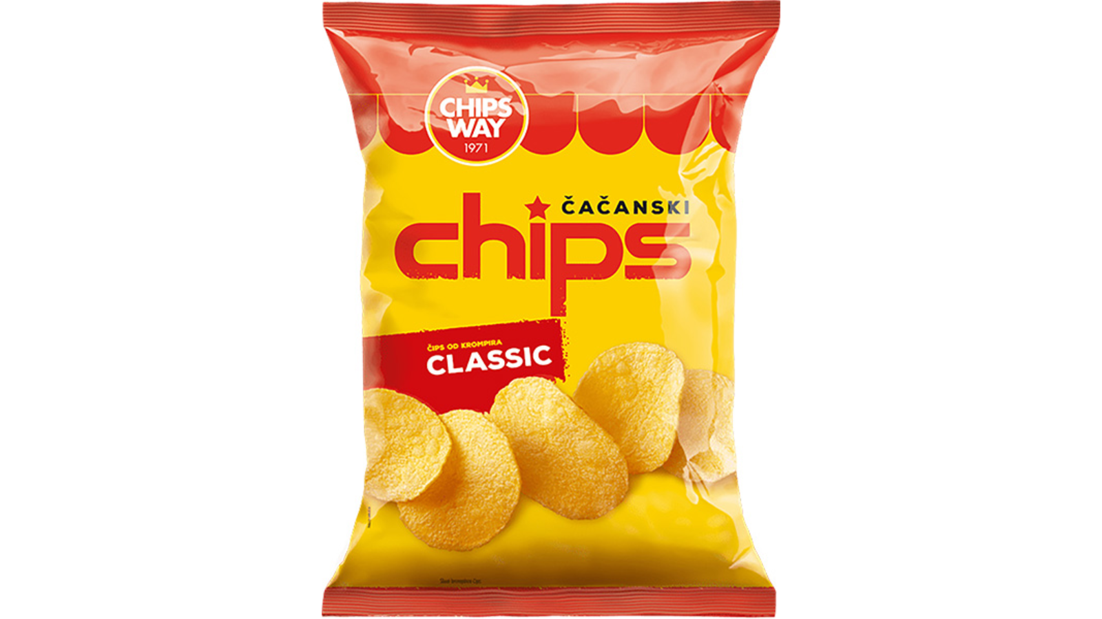 CHIPS WAY classic 230g - Cenoteka