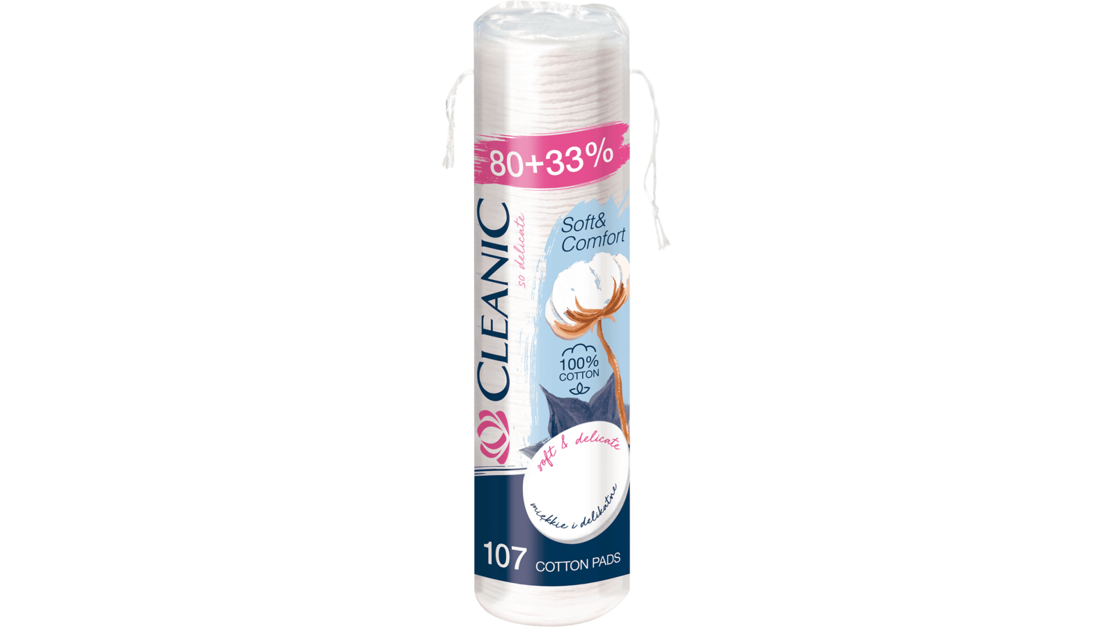 CLEANIC tuferi za lice soft & comfort 107kom - Cene i Akcije
