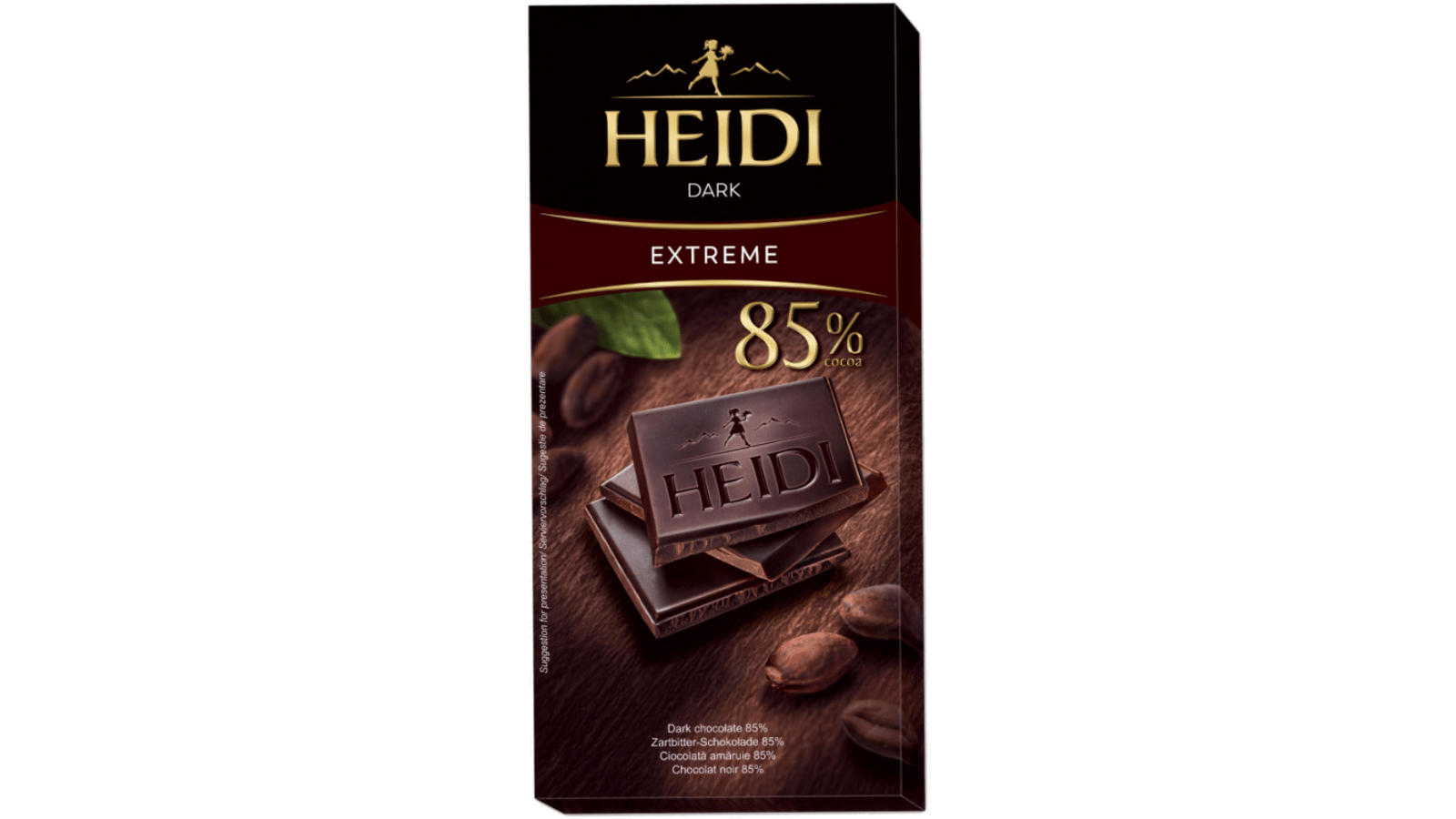 Čokolada HEIDI dark extreme intense 85% 80g - Cene i Akcije