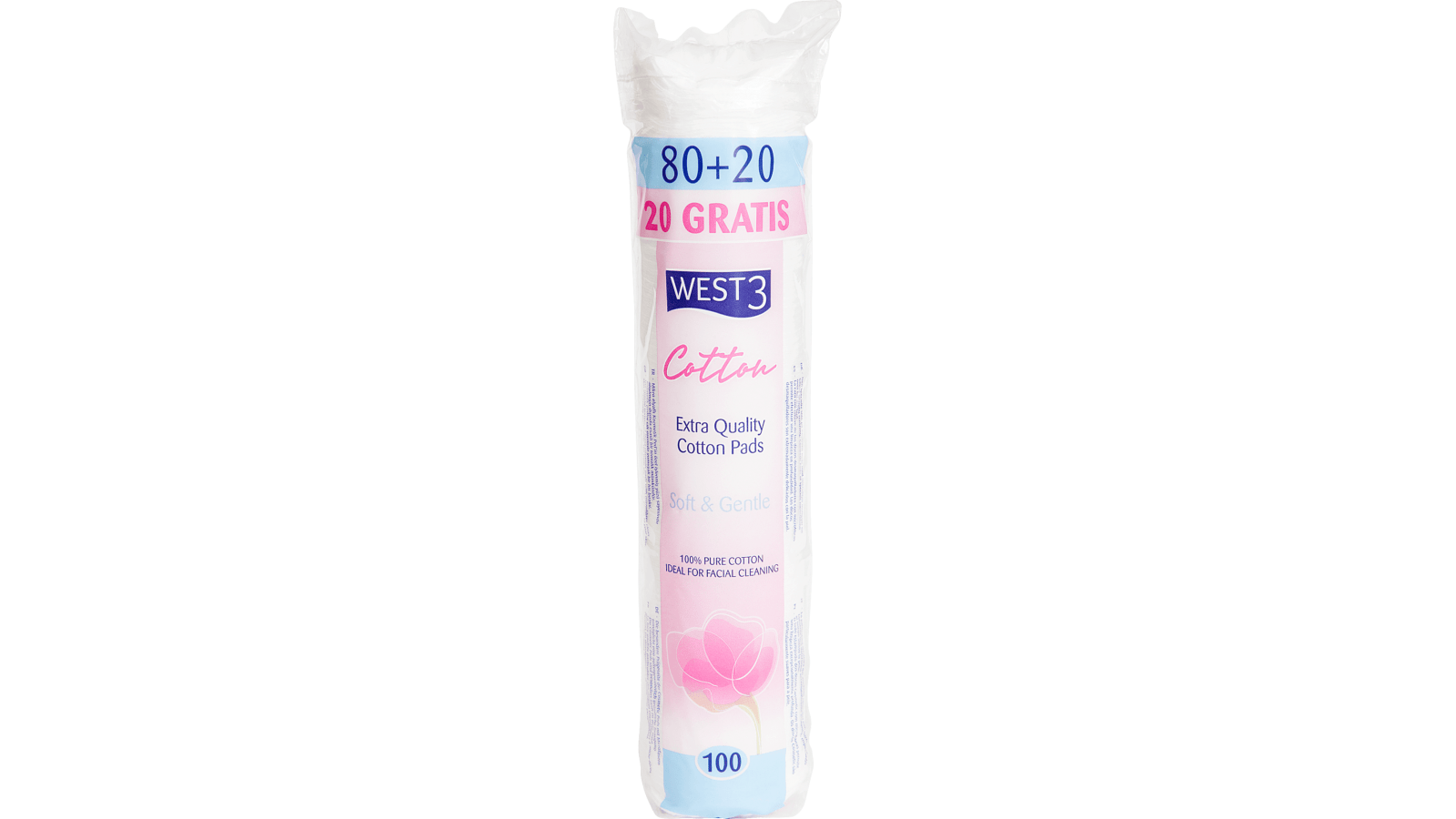 COTTON tuferi za lice soft & gentle 100kom - Cenoteka