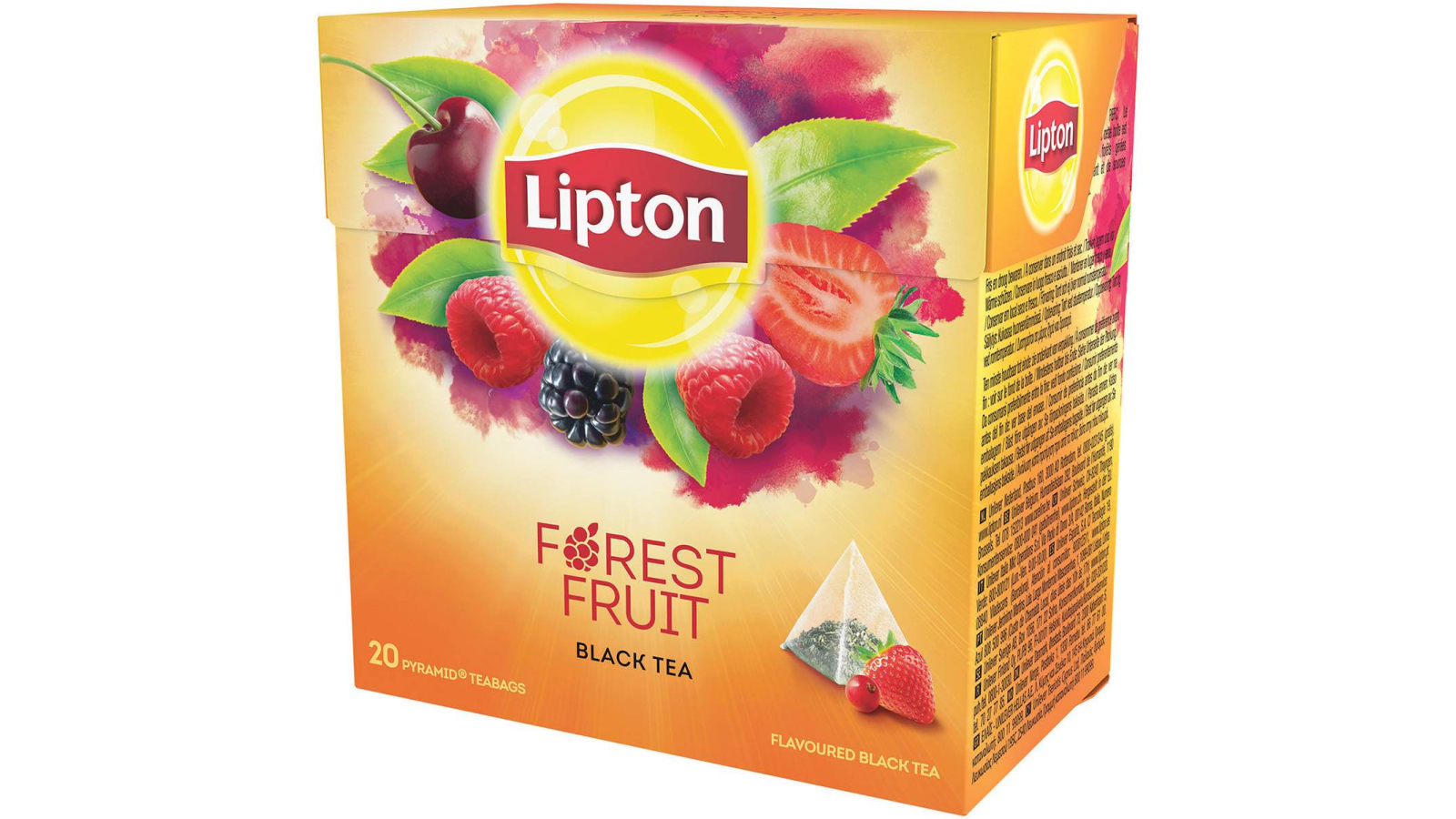 Crni čaj LIPTON šumsko voće 34g - Cenoteka