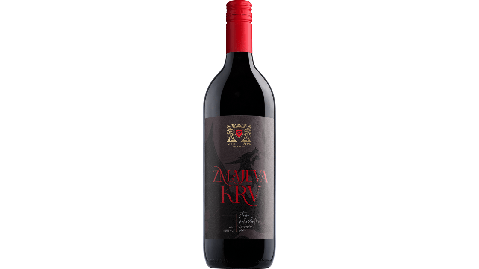 Crno vino ŽUPA Zmajeva krv 1l - Cenoteka