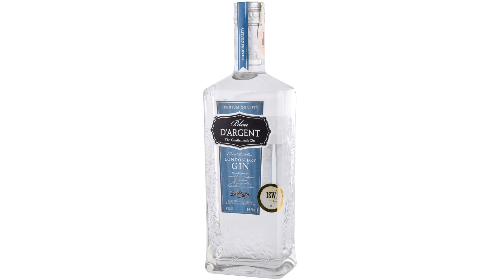 Džin D'ARGENT Bleu London dry 0,7l - Cenoteka