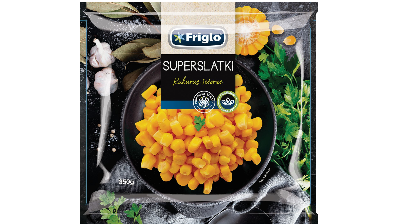 FRIGLO super slatki kukuruz šećerac 350g - Cenoteka