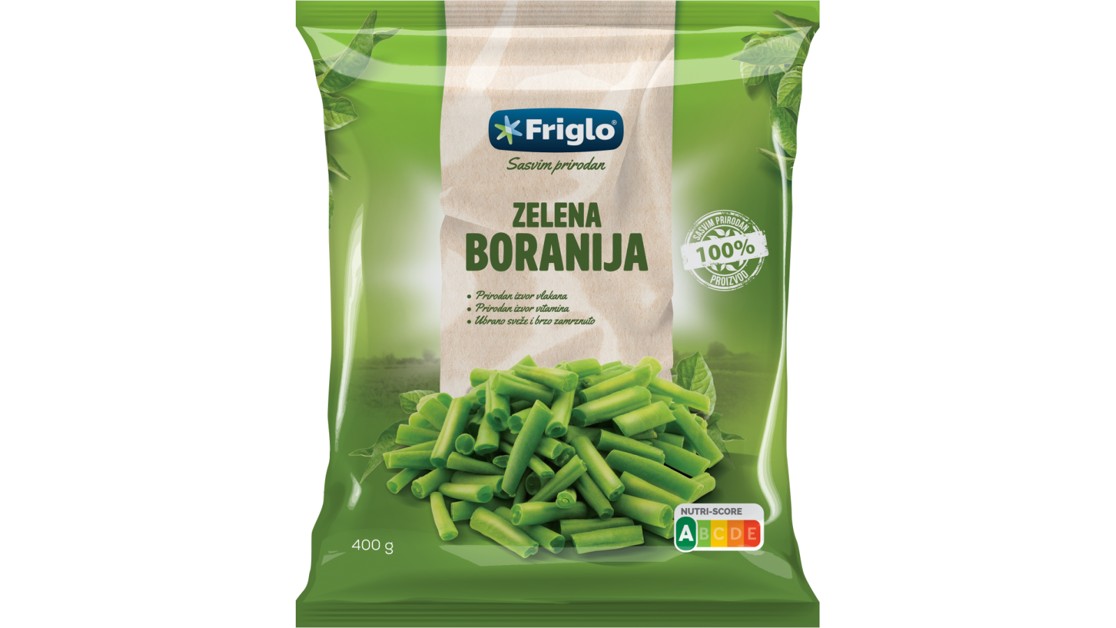 FRIGLO zelena boranija 400g - Cenoteka
